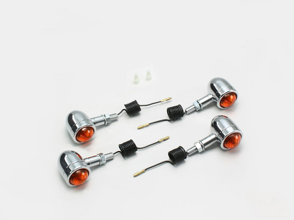 ■商品概要カラー：オレンジレンズ4ヶ入12V23W球組込み■注意点※画像には他のカラーリング／他のタイプが含まれている場合があります。■適合車種ビラーゴ250(XV250)&ensp;ビラーゴ250(XV250) 年式: 88- 型式: 3...