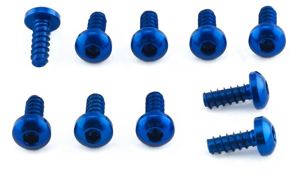 ■商品概要素材：アルミニウム製品タイプ：ボルトヘッド形状：ドームヘッド重さ：5.01g入数：10穴あけ加工：なしヘッド高さ：3.20mmヘッド径：8.00mm長さ：10.00mm六角サイズ：3.00mmサイズ：4mm x 10mm■注意点※...