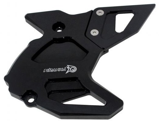 ■詳細説明- Front sprocket cover， straight model- Prevents damage to bumps， slits abrasion.- Not peeling， not rust- Easy to i...