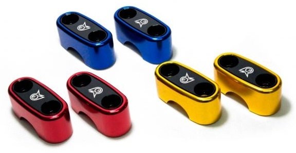 ■詳細説明-Handlebar clamp CNC fit for model Q-BIX 125- It can be replace with the stock- Made from Aluminium CNC no peeling，...