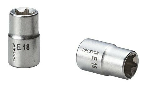 ■商品概要サイズ：E18差込角サイズ：1／2(12.7mm)ソケット外寸：直径＝50mm 長さ＝38mm重量：55g【素材／材質】クロムバナジウム鋼表面仕上：下地に二層のニッケルクローム／最終仕上げはマットクローム【仕様】レーザーマーキング...