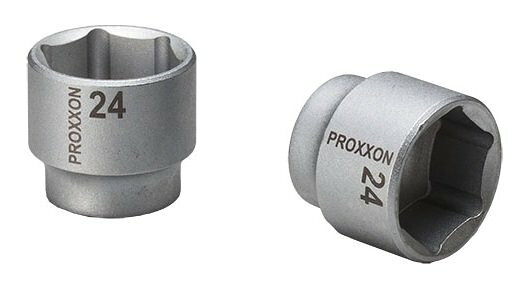■商品概要サイズ：24mm差込角サイズ：3／8(9.5mm)ソケット外寸：直径＝Φ30.1mm 長さ＝30mm重量：85g【素材／材質】クロムバナジウム鋼表面仕上：下地に二層のニッケルクローム／最終仕上げはマットクローム【仕様】レーザーマー...