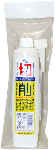 ■商品概要容量：100g切削加工潤滑用■詳細説明非塩素ペースト状。環境に配慮した、塩素を使用していない切削加工剤です。切削性に優れ、作業時間を短縮します。耐摩耗性に優れ、焼付き・むしれを防止し、工具寿命を長くします。切削屑の飛散を抑制します...