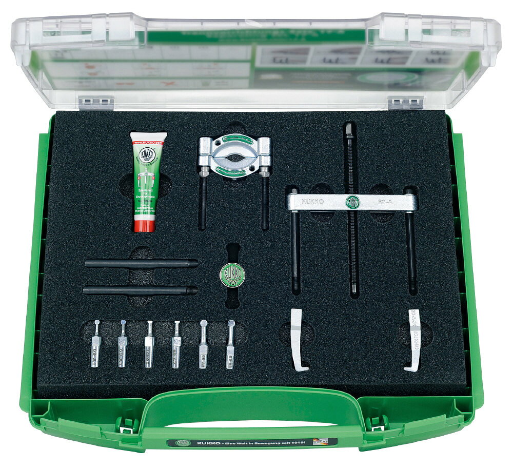 ■商品概要適合ボールベアリングサイズ：6004-6013・6201-6206・6300-6305重量 (kg)：2.02セット内容：・セパレーター (15-00)・プーラー装置 (18-00)・ベアリングエキストラクター (69-A1・69...