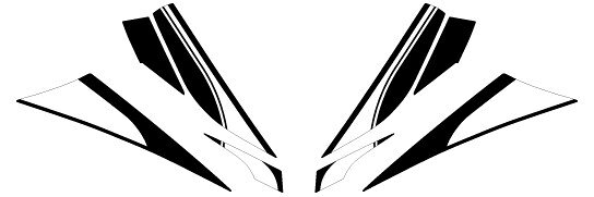 ■注意■この商品は下記となります。必ずご確認ください。ライトカウル部分■他の商品はこちらです■コンプリートデカール（フルセット）はこちらフロントサイド部分、左右セットはこちらサイドカバー部分、左右セットはこちらタンク部分はこちらフロントフェ...
