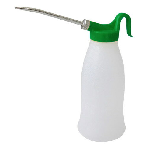 ■商品概要◆容量：300ml◆素材：容器・内装／ポリエチレン、ノズル／金属 (真鍮クロームメッキ)■詳細説明オイル・薬品・水などの注入に最適。【特長】・手持ち部分が持ち易く、滑りにくい容器。・ノズルの材質は、真鍮クロームメッキになのでサビに...