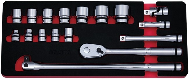 ■商品概要【サイズ】トレイ：W447×D185×H30 (NTB417A-TR 発泡ポリエチレン製)【重量】3kg【セット内容】[ソケット (十二角)]NB4-10／NB4-12／NB4-13／NB4-14／NB4-17／NB4-19／NB...