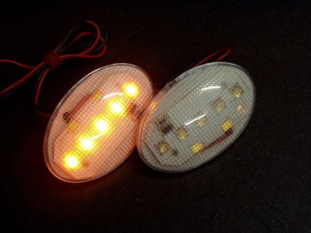 ■商品概要レンズカラー：クリアサイズ：60×39mm■詳細説明チップLEDを使用したユーロタイプのウインカーセットです。取り付けは、穴あけまたは両面テープを使用します。■注意点※LEDを使用したウインカーですので取り付けの際には別売のデジタ...