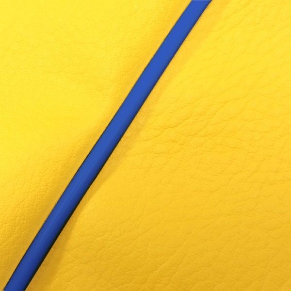 ■注意■この商品は下記となります。必ずご確認ください。カラー：イエロー/青パイピング■他の商品はこちらですカラー：フルエンボスレッド/青パイピングはこちらカラー：フルエンボスブルー/青パイピングはこちらカラー：フルエンボスイエロー/青パイピ...