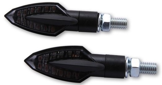 ■商品概要【メーカー品番】203-237Homologation：CE homologatedMaterial：ABSCover color：SmokedLight type：LEDColor：BlackPacking：by pair■詳細...