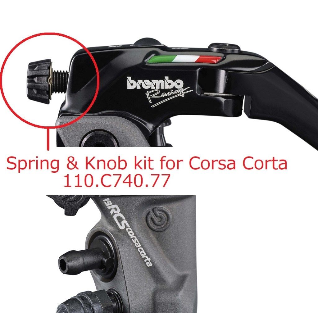 ■商品概要Webikeは、ブレンボジャパン二輪正規代理店です。■詳細説明Corsa Cortaのレバー位置調整用のノブと板バネのスペアパーツです。■注意点※画像には他の商品が含まれています。※メーカー都合により商品の仕様変更がある場合がござ...