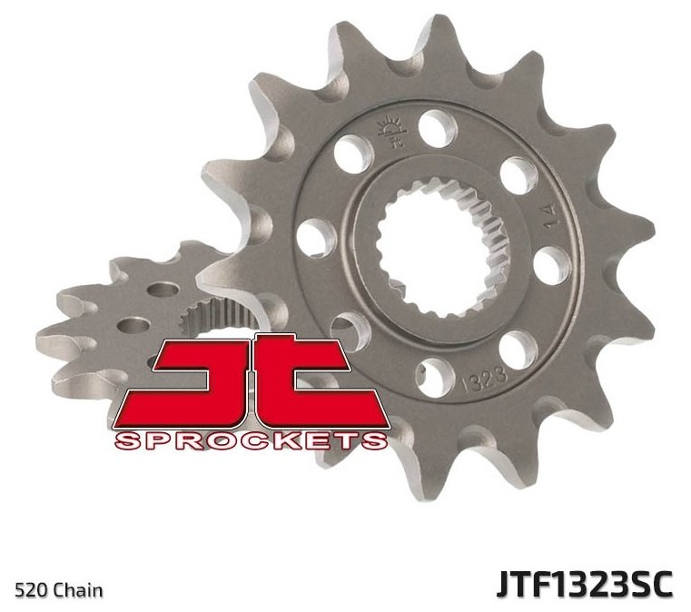 ■商品概要【メーカー品番】JTF1323.14SC・Chain pitch：520・Front sprocket type：1323・Material：Steel・Front sprocket version：Self-cleaning・1...