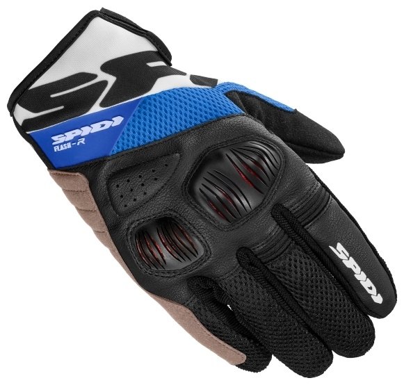 ■商品概要【カラー】ブラック／ブルー【SAFETY】・Palm padding・Back of hand padding・Side of hand padding・PPE motorcycle protective glove certif...