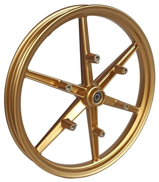 ■商品概要Front：17×1.60／Rear：17×1.85Material：Aluminium6 spokes design■詳細説明Aluminium cast wheels Sprint Derik have sporty 6 sp...