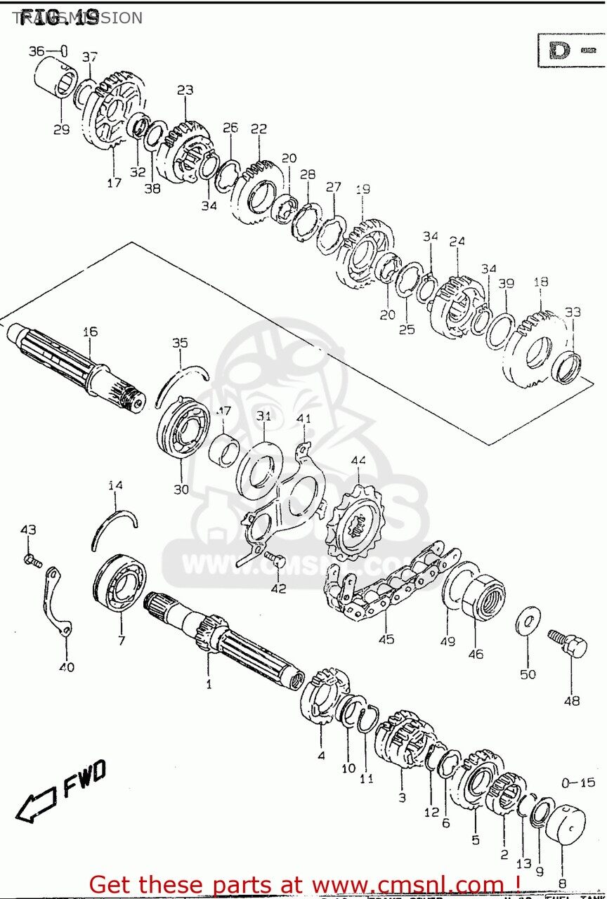 ■商品概要トランスミッション画像番号16■注意点※パーツリストの画像は「Suzuki Gsf600 1995 (s) (e02 E04 E18 E22E25E34)」の車種のものです。※一部商品は、パーツリストの画像番号が変更となり、商品情...