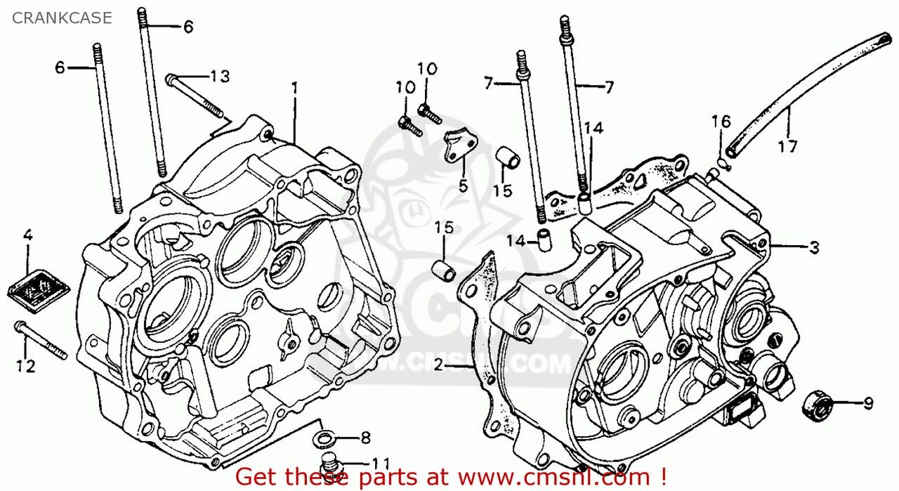 ■商品概要クランクケース画像番号1■注意点※パーツリストの画像は「Honda Cb50j Austria」の車種のものです。※一部商品は、パーツリストの画像番号が変更となり、商品情報記載の画像番号と異なるケースがあります。その場合は、パーツ...