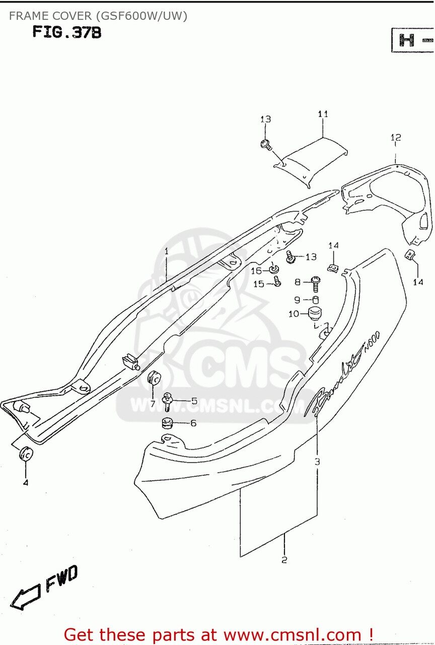 ■商品概要フレームカバー (gsf600w/uw)画像番号1-1■注意点※パーツリストの画像は「Suzuki Gsf600 1995 (s) (e02 E04 E18 E22E25E34)」の車種のものです。※一部商品は、パーツリストの画像...