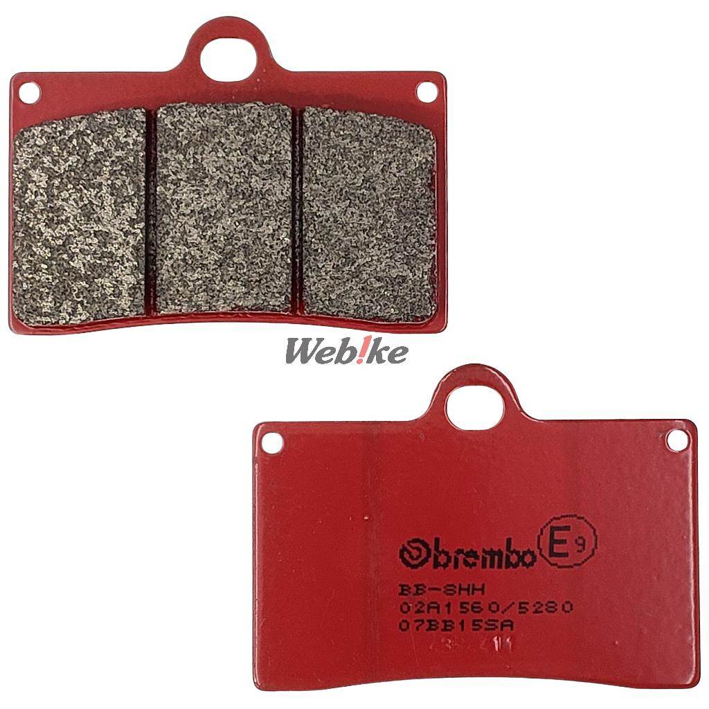 ■商品概要Webikeは、ブレンボジャパン二輪正規代理店です。摩材：シンタードコンパウンド：SA(スポーツ走行から街乗りまで)■詳細説明【ROAD シリーズの特長】いかなる作動状況(高温から低温まで)においても安定した高い摩擦係数と耐摩耗性...