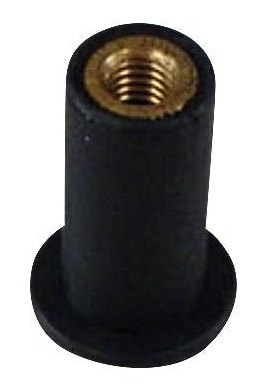 ■商品概要カラー：素地素材：ラバー＆スチールサイズ：No10-32【商品内容】・ナット×1個OEM品番：5207■詳細説明モジュールマウントやケーブルクランプ、イグニッションモジュール等に使用するウェルナットです。破損、紛失の際のリプレイス...