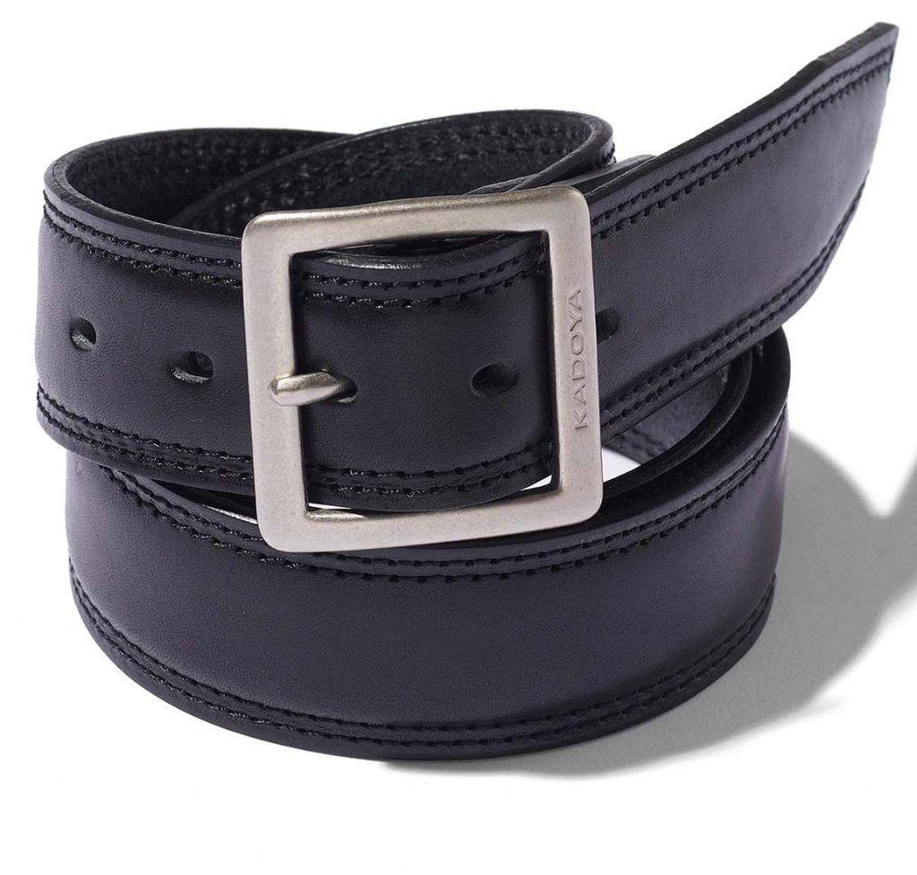 ■商品概要■カラー：ブラック■商品特徴・3層ストレッチ構造・イタリアンレザー・オリジナルバックルを採用。・ベルト幅40MM■素材表：イタリア製ベジタブルタンニンなめし牛革(40mm 幅)表：真鍮製バックル■詳細説明肉厚なイタリアンレザーを用...