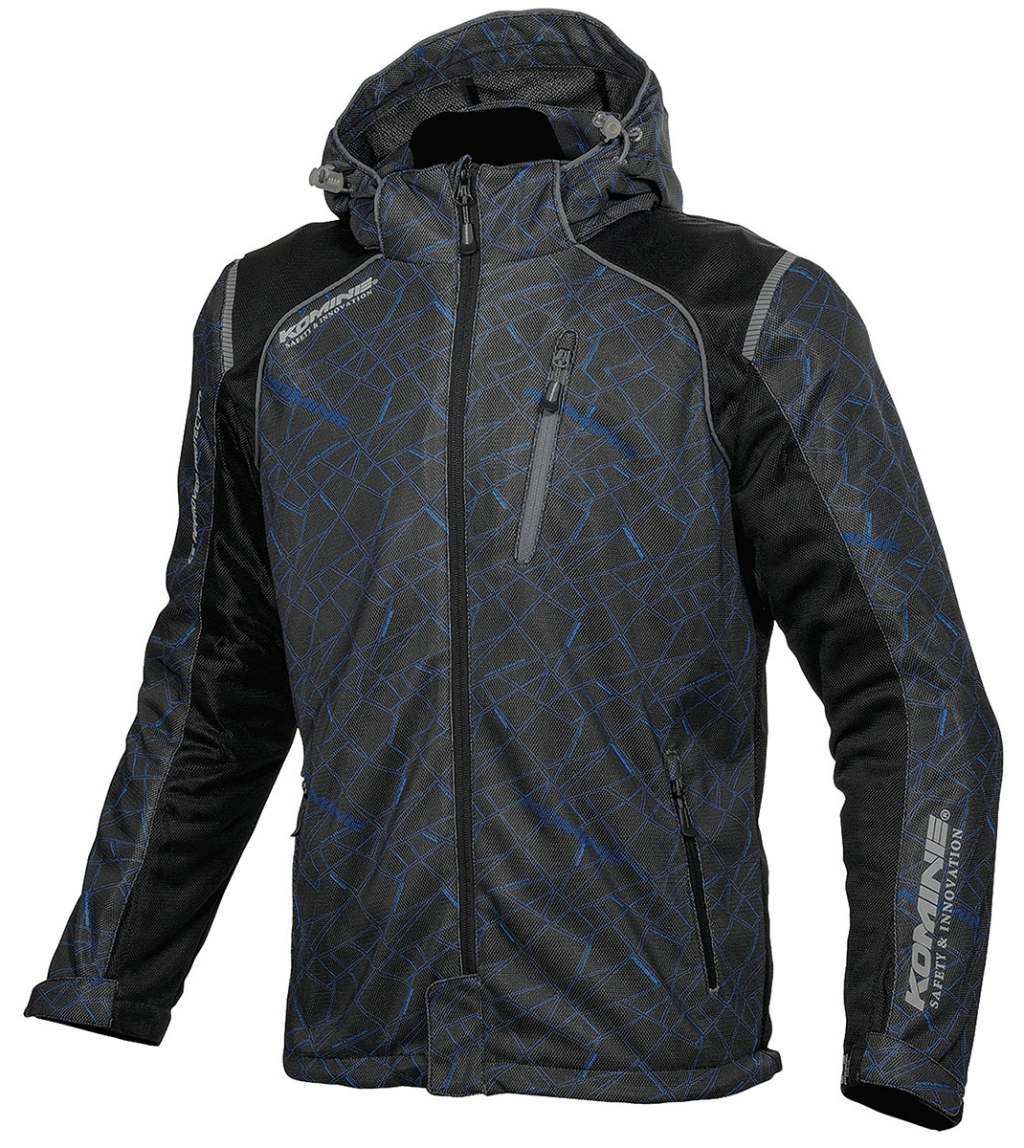 ■商品概要■レディース【カラー】クラッシュブルー／ブラック【Option】装着可能：胸(1枚型)装着可能：背中(ハードタイプ)装着可能：背中(ソフトタイプ)■詳細説明グラフィックパターンをプリントしたメッシュ生地を全面に使用した、涼しく快適...