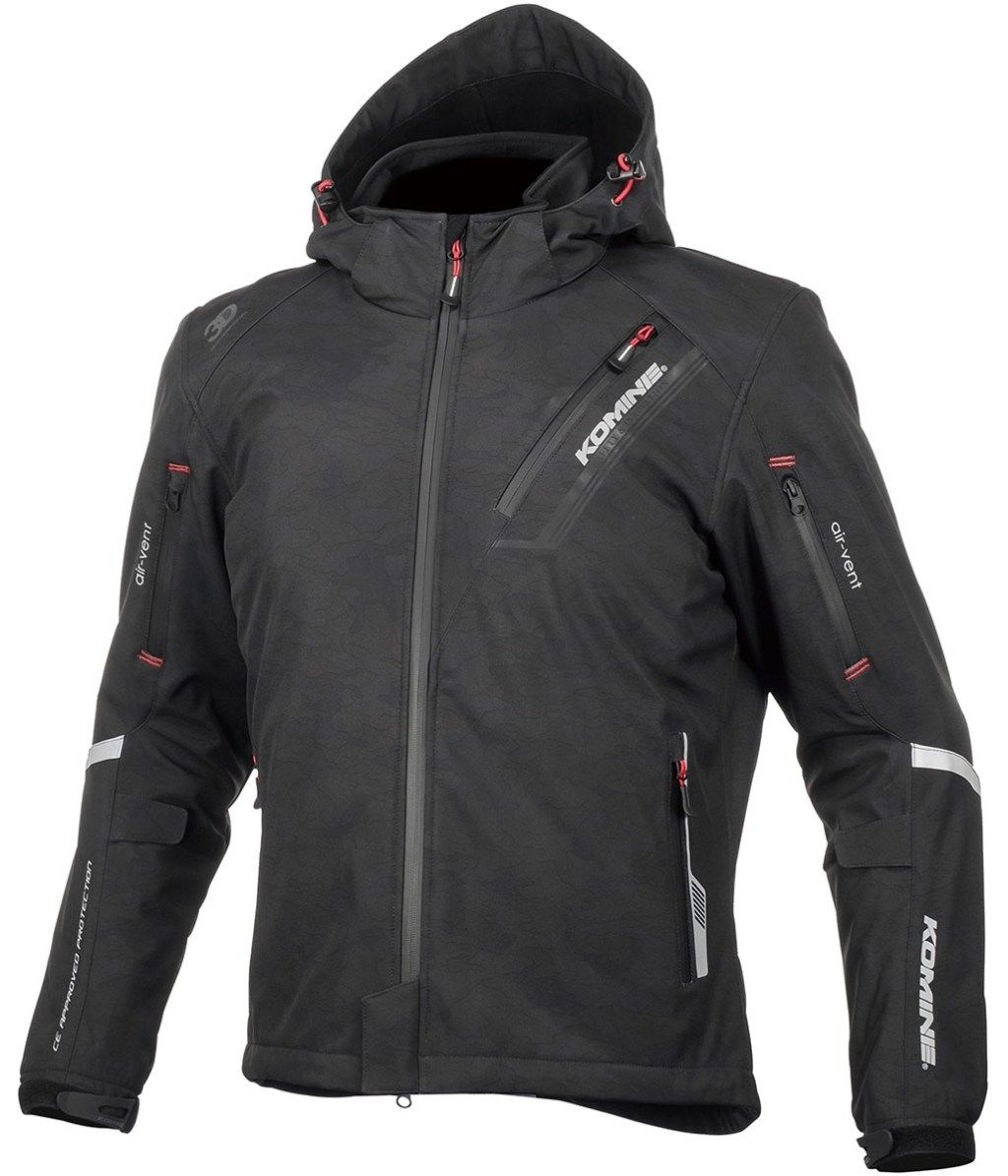 ■商品概要カラー：ネオブラックカモMATERIALS：polyester (TPU laminated)・polyesterPROTECTOR：shoulder・elbow・back・chest(side：optional)■詳細説明アウト...