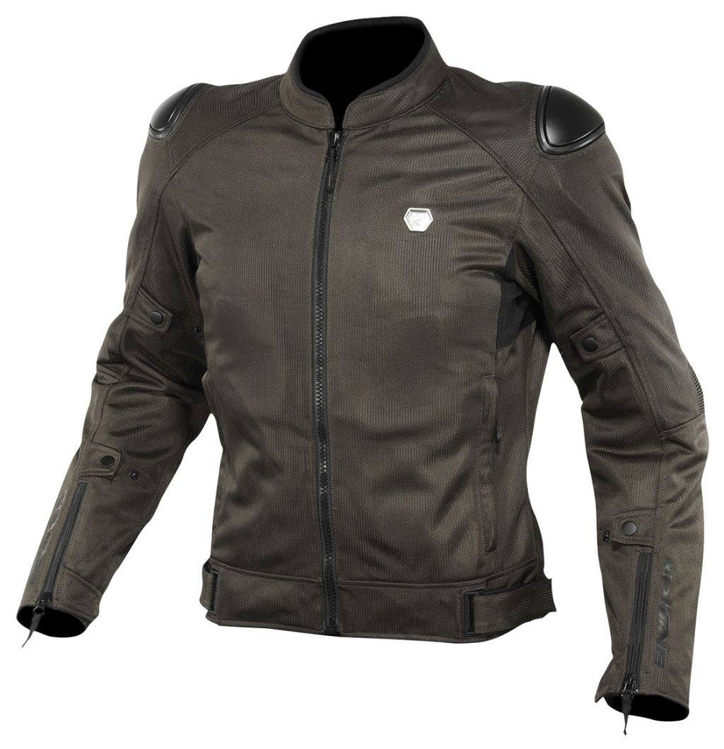 ■商品概要カラー：オリーブMATERIALS：・outshell：polyester・lining：polyester■詳細説明両肩にアルミ製スライダーを装着したアーバンスタイルのフルメッシュジャケット。肩・肘・胸部にはハードプロテクターを...