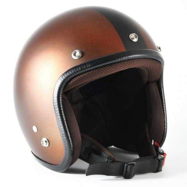 ■属性ヘルメット SGマーク: ○ヘルメット PSCマーク: ○■商品概要バイク用ヘルメットカラー：メタリックブラックベース キャンディーオレンジ マット仕上げ【仕様】・SG／PSC規格適合・全排気量対応タイプ：70’s風はめ込みモールタイ...