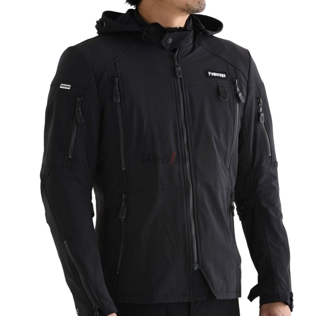 ■商品概要COLOR：ブラックMATERIAL：ナイロン・ポリウレタンPROTECTION：・肩・肘・脊椎標準装備(脱着可能。位置調節可能【肘】)胸部対応(PA-539)・肩・肘・脊椎はPORON?XRD?プロテクターにアップグレード可能(...