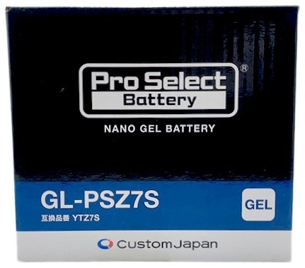 ■商品概要GL-PSZ7SYTZ7S 互換ジェルタイプ 液入充電済【サイズ】Z7S【タイプ】ジェルタイプ【シリーズ】ナノ・ジェル【仕様】10時間率 容量(Ah)：6【互換品番】PSZ7S-BS、BTZ7S、TTZ7S、YTZ7S、FTZ7S...