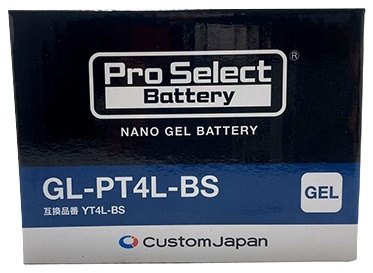 ■商品概要GL-PT4L-BSYT4L-BS互換ジェルタイプ 液入充電済【サイズ】4L【タイプ】ジェルタイプ【シリーズ】ナノ・ジェル【仕様】10時間率 容量(Ah)：4【互換品番】BT4L-BS、SV4L-BS、YT4L-BS、FT4L-B...