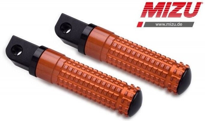 ■詳細説明Article Number：409SO1120023Our MIZU Race footpegs are maximally resilient，provide idealgripthrough a milled surface...