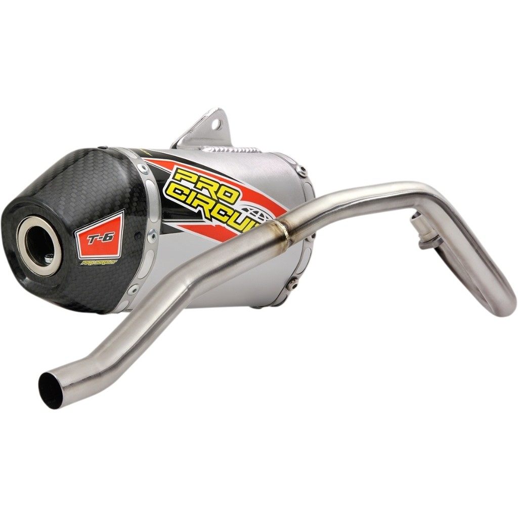 ■商品概要T-6 ExhaustEnd Cap Material：Carbon FiberModel：T-6Muffler Color/Finish：BrushedMuffler Material：AluminumPipe Material...