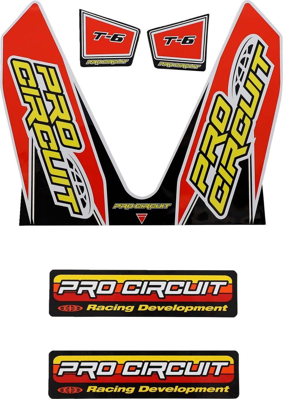 ■商品概要T-6 Mini Decal - RedBase Color：RedColor/Finish：Red/Black/White/YellowGraphic：T-6Material：VinylProduct Name：DecalRid...