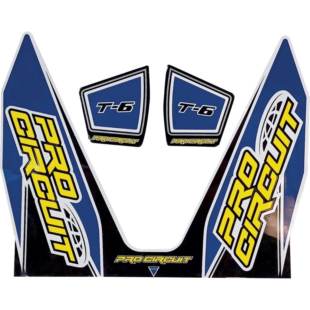 ■商品概要T-6 Decal - Dark BlueBase Color：BlueColor/Finish：Blue/Black/White/YellowGraphic：T-6Material：VinylProduct Name：Decal...