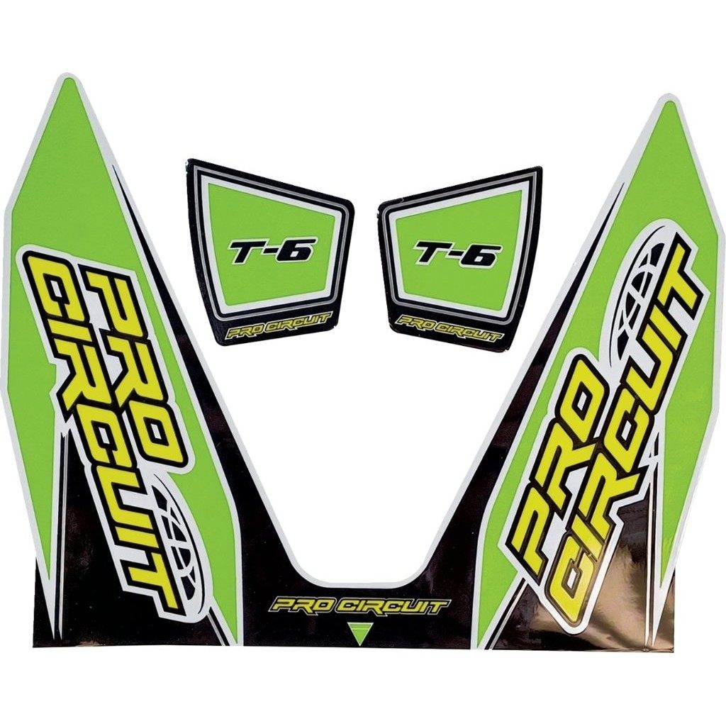 ■商品概要T-6 Decal - GreenBase Color：GreenColor/Finish：Black/Green/White/YellowGraphic：T-6Material：VinylProduct Name：DecalRi...