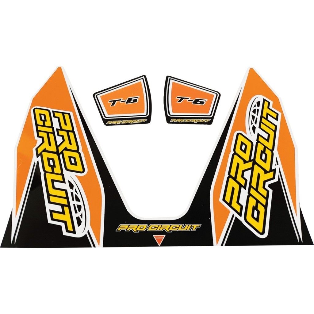 ■商品概要T-6 Decal - OrangeBase Color：OrangeColor/Finish：Black/White/Orange/YellowGraphic：T-6Material：VinylProduct Name：Deca...
