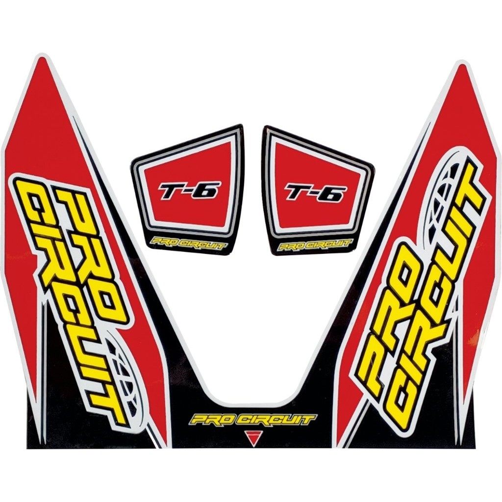 ■商品概要T-6 Decal - RedBase Color：RedColor/Finish：Red/White/YellowGraphic：T-6Material：VinylProduct Name：DecalRiding Style：O...
