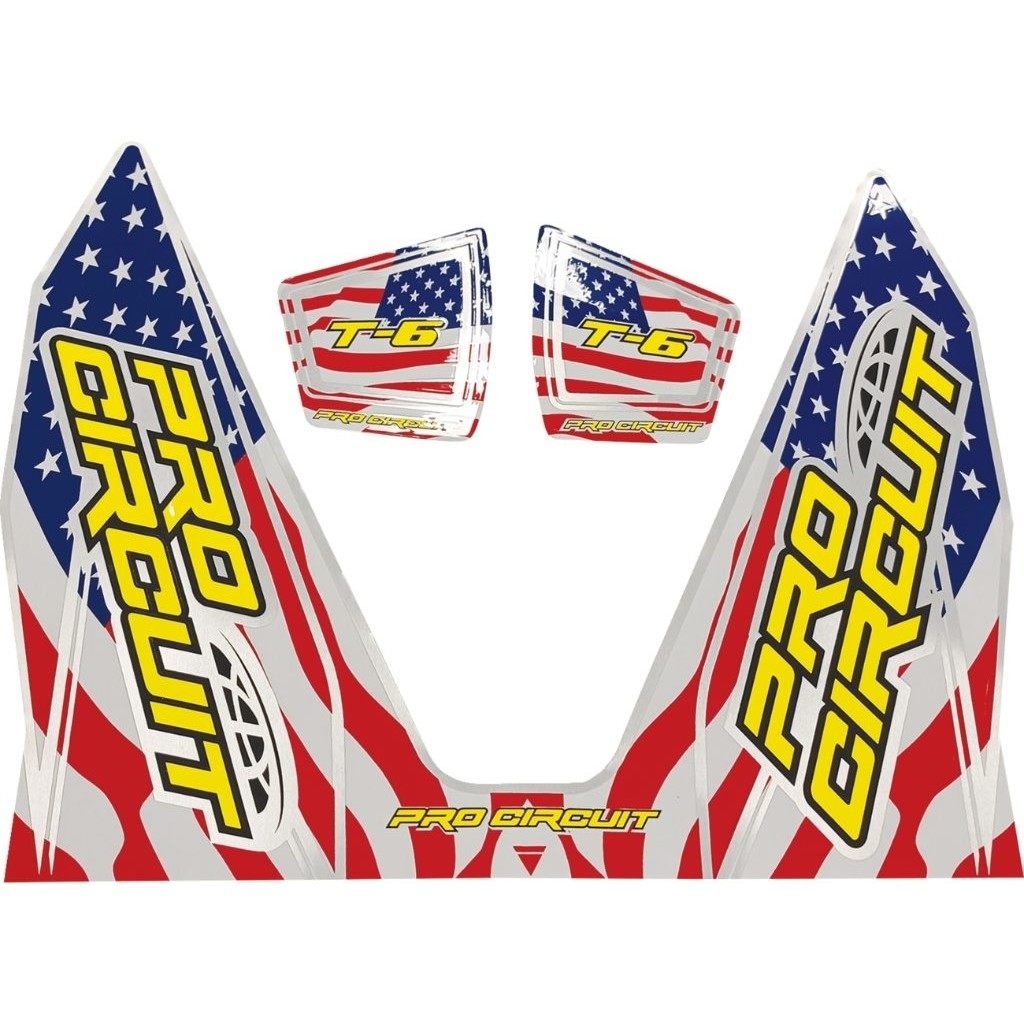 ■商品概要T-6 Decal - Stars and StripesBase Color：Red/Blue/WhiteColor/Finish：Red/Blue/White/YellowGraphic：T-6Material：VinylPr...