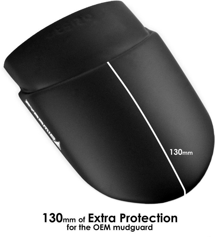 ■商品概要カラー：マットブラック■詳細説明Manufactured from ABSAdding an extension to your OEM Front GuardThePyramid front mudguard extension...