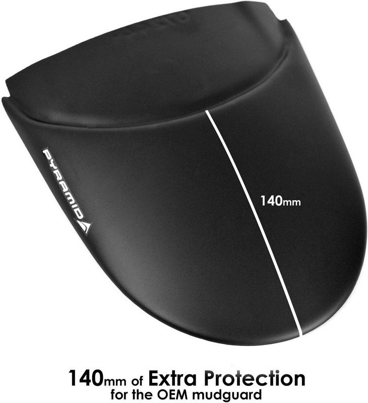 ■商品概要カラー：マットブラック■詳細説明Manufactured from ABSDesigned specifically to extend your bikes OEMHugger by 135mmPyramid Hugger Ex...