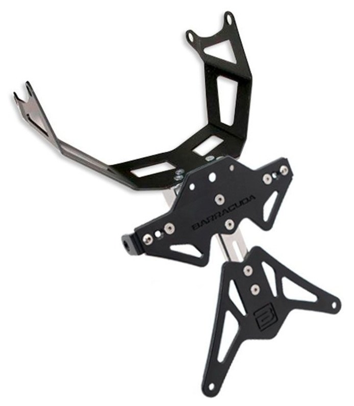 ■詳細説明the licence plate is made of anodized aluminium in black ＋ironjunction for the regulation . it is specific for the ...