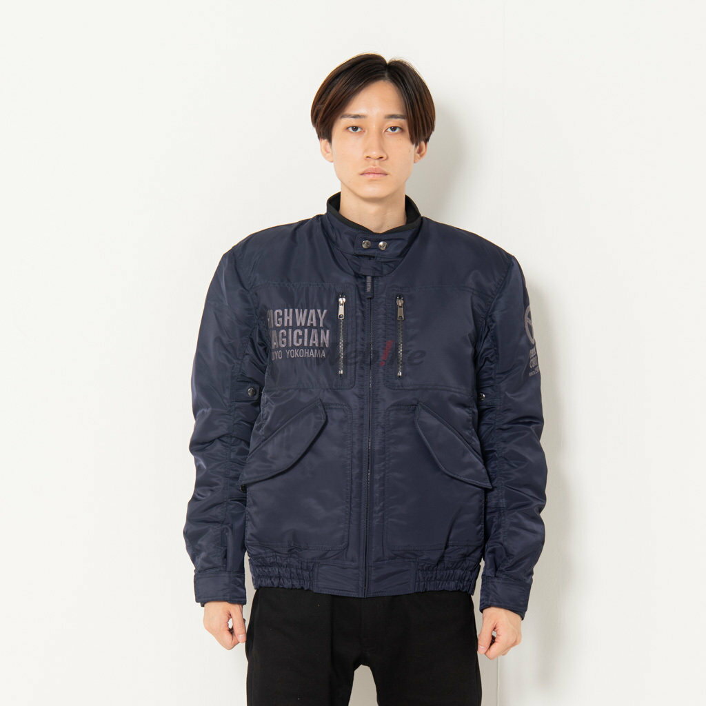 ■商品概要カラー：NAVY《素材》表地：ナイロンツイル裏地：フリース／ナイロン／中綿《仕様》■幅広いサイズ設定！■肩・肘・脊髄プロテクター標準装備(胸部プロテクター別売り)■袖バタつき防止アジャスター■ウエスト調整■クイックファスナー袖口調...