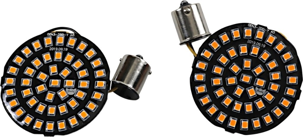 ■商品概要Bullet-Style Turn Signal Insert - AmberBulb Type：LEDFits Bulb Socket：1156LED/Light Color：AmberMounting Position：Rea...