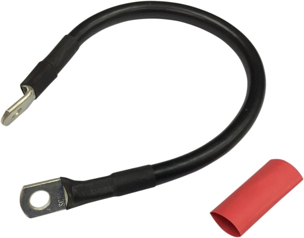 ■商品概要Battery Cable - 13”Color/Finish：BlackConnector Type：Ring TerminalMaterial：CopperProduct Name：Battery CableRiding St...