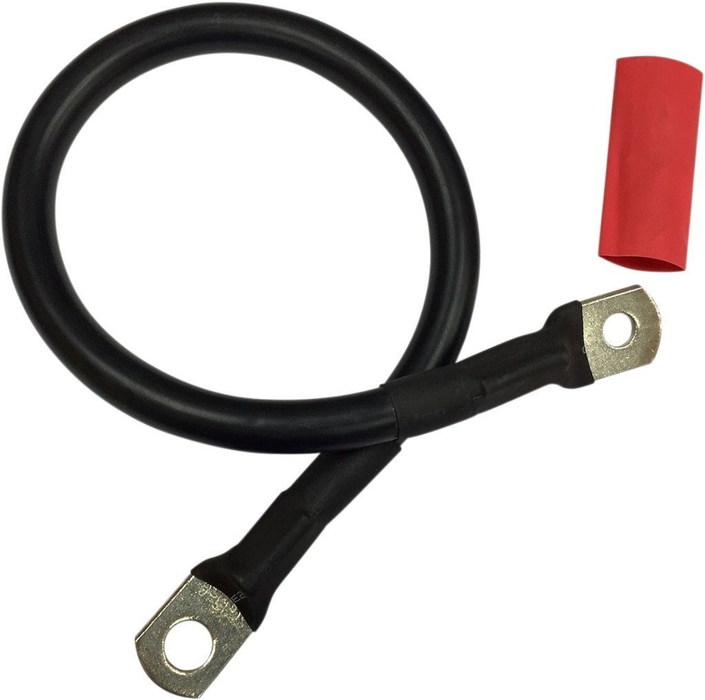 ■商品概要Battery Cable - 14”Color/Finish：BlackConnector Type：Ring TerminalMaterial：CopperProduct Name：Battery CableRiding St...