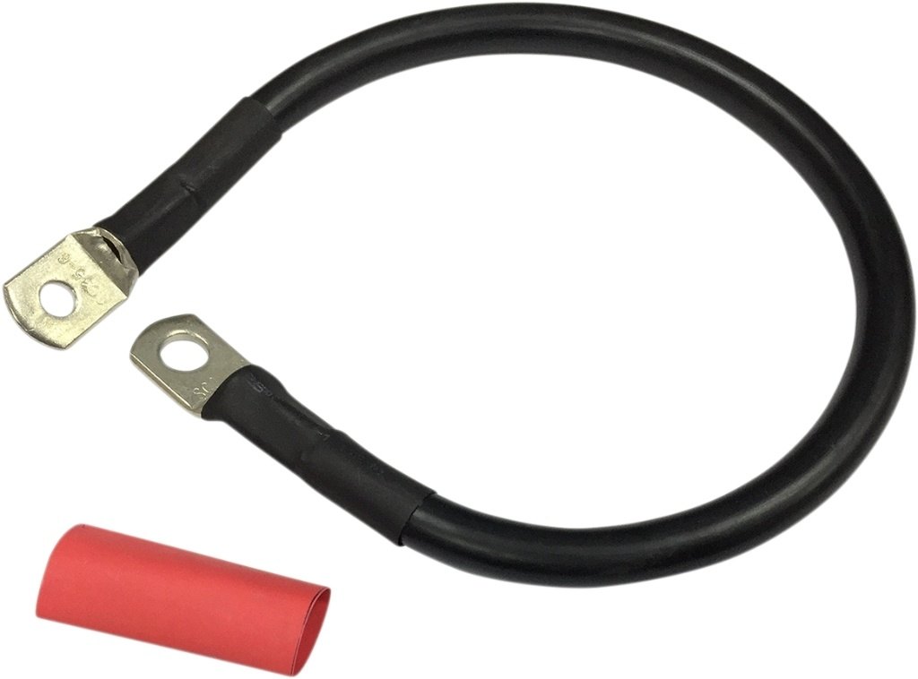 ■商品概要Battery Cable - 15”Color/Finish：BlackConnector Type：Ring TerminalMaterial：CopperProduct Name：Battery CableRiding St...