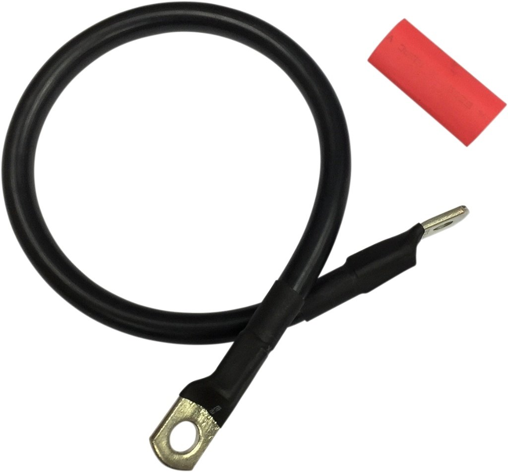 ■商品概要Battery Cable - 16”Color/Finish：BlackConnector Type：Ring TerminalMaterial：CopperProduct Name：Battery CableRiding St...