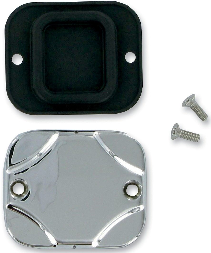 ■商品概要Master Cylinder Cover - ChromeActuation：HydraulicBase Color：SilverBase Finish：ChromeColor/Finish：ChromeMaterial：Alu...