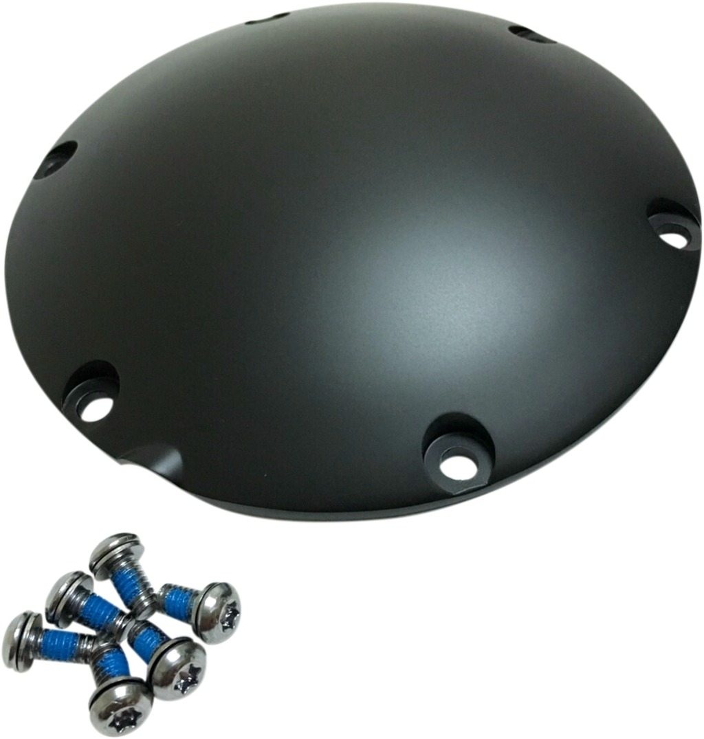 ■商品概要Derby Cover - Satin BlackColor/Finish：Satin BlackMaterial：Aluminum/Die-CastMounting Style：6 HoleProduct Name：Derby ...